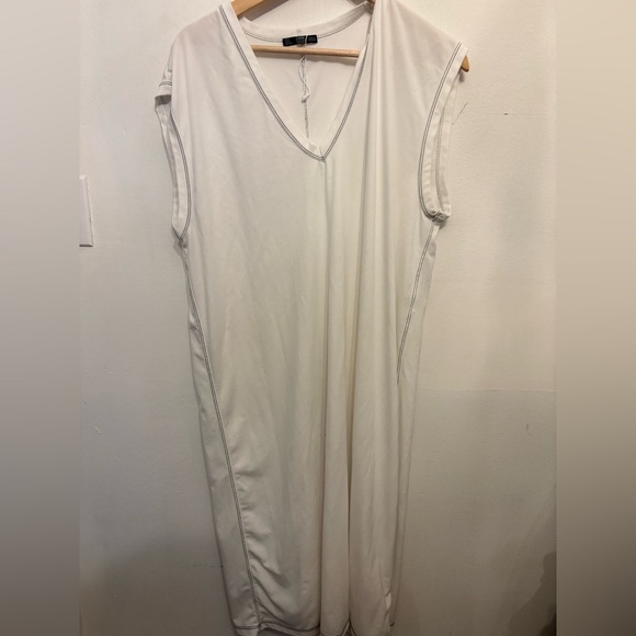 Zara | Dresses | Zara White Midi Dress | Poshmark